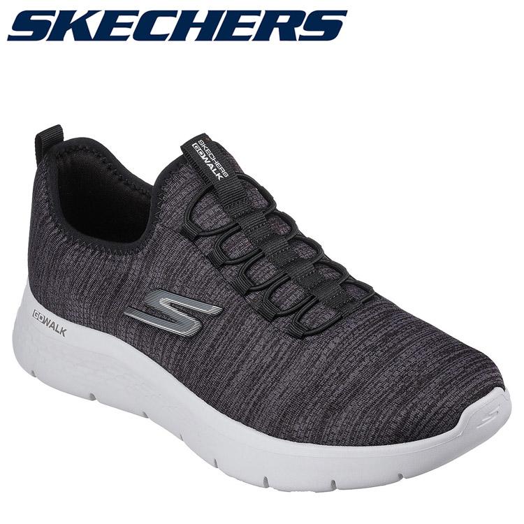 SKECHERS スケッチャーズ GO WALK FLEX - ULTRA 216484-BKW メンズ レディース シューズ : イーゾーン ...