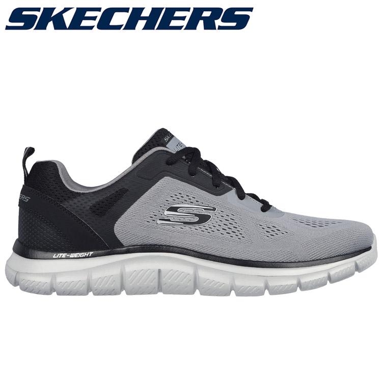 SKECHERS 期間限定お買い得プライス スケッチャーズ TRACK - BROADER 232698-GYBK メンズ レディース ...