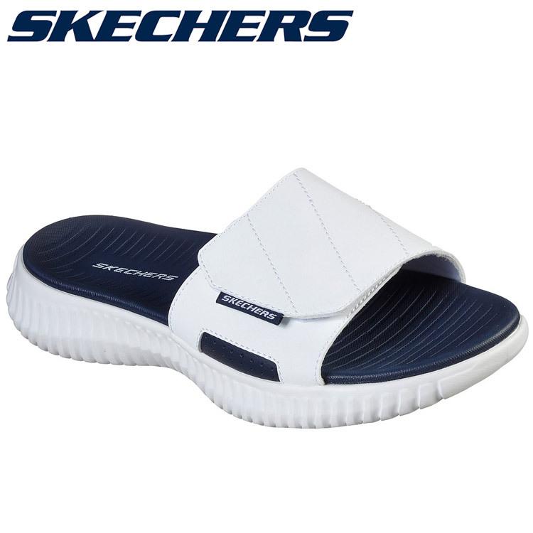 SKECHERS 期間限定お買い得プライス スケッチャーズ ELITE FLEX - TREVERA 237070-WNV メンズ サンダル ...