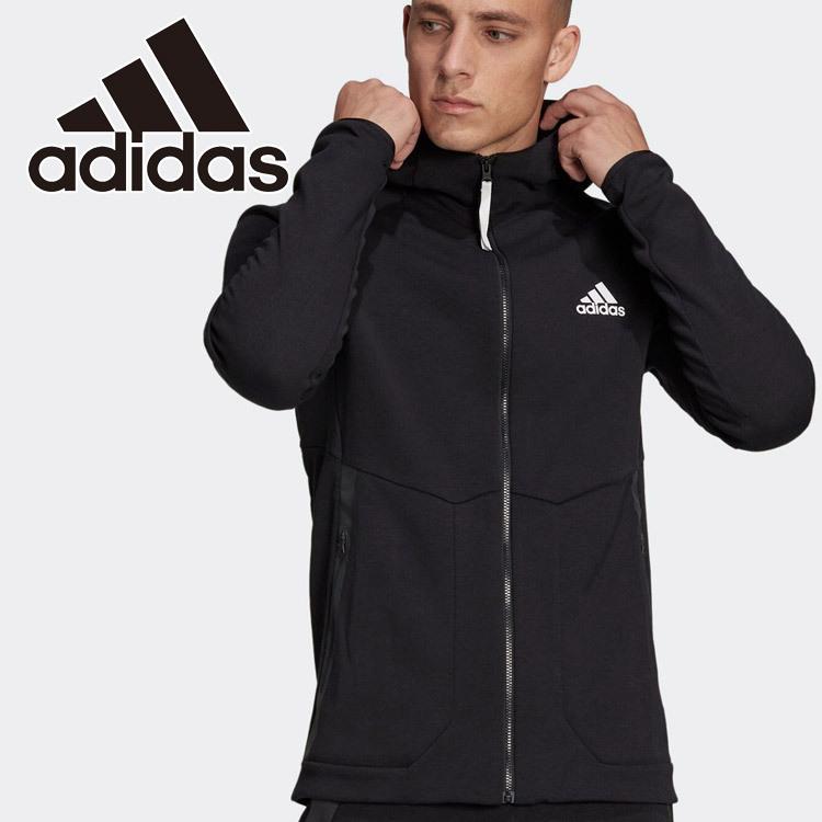 adidas アディダス M D4GMDY スウェットFZフーディ TY722-HE5030 メンズ レディース : イーゾーン スポーツ ...