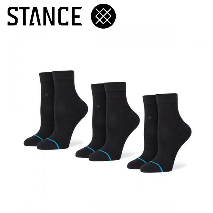 STANCE スタンス LOWRIDER 3 PACK W345D21LOWBLK ソックス 靴下 メンズ メール便送料無料 返品不可 ...