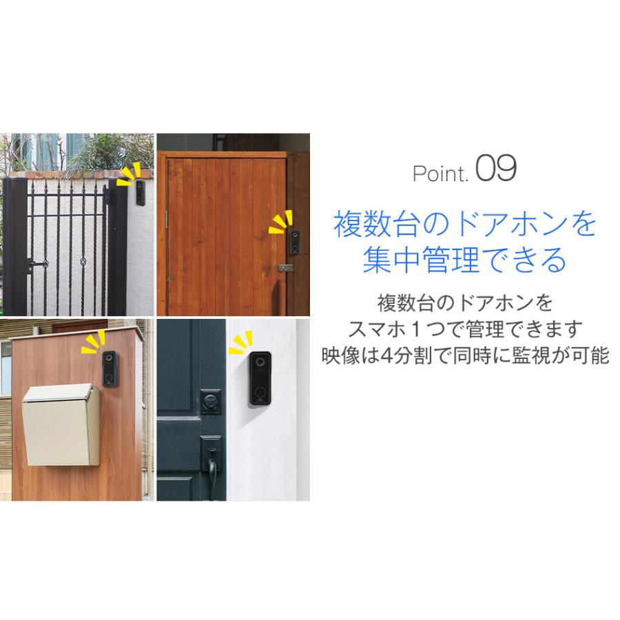 インターホン ドアホン 防犯カメラ ドアベル ワイヤレス スマホ連動 取り付け 交換 自分で 工事不要 MI73 :SC-MI73:防犯カメラ EZVIZ正規販売店 - 通販 - Yahoo ...