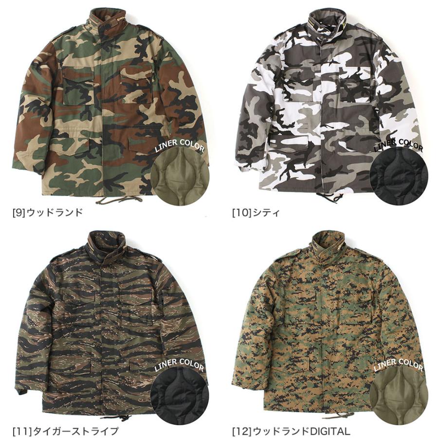 ROTHCO ロスコ ジャケット メンズ M-65 フィールドジャケット キルティングライナー M65 ミリタリージャケット アウター USAモデル : 7992 : freshbox ...