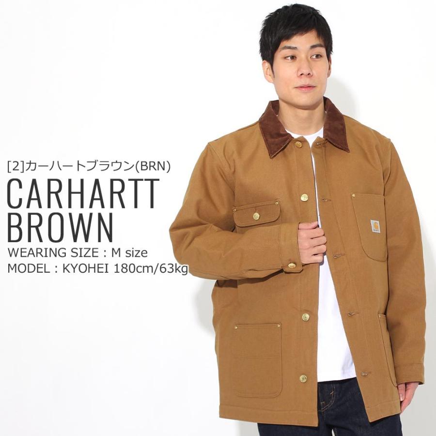 Carhartt カーハート ジャケット メンズ ブランド 秋冬 ダックジャケット 大きいサイズ ダックチョアコート (USAモデル ...
