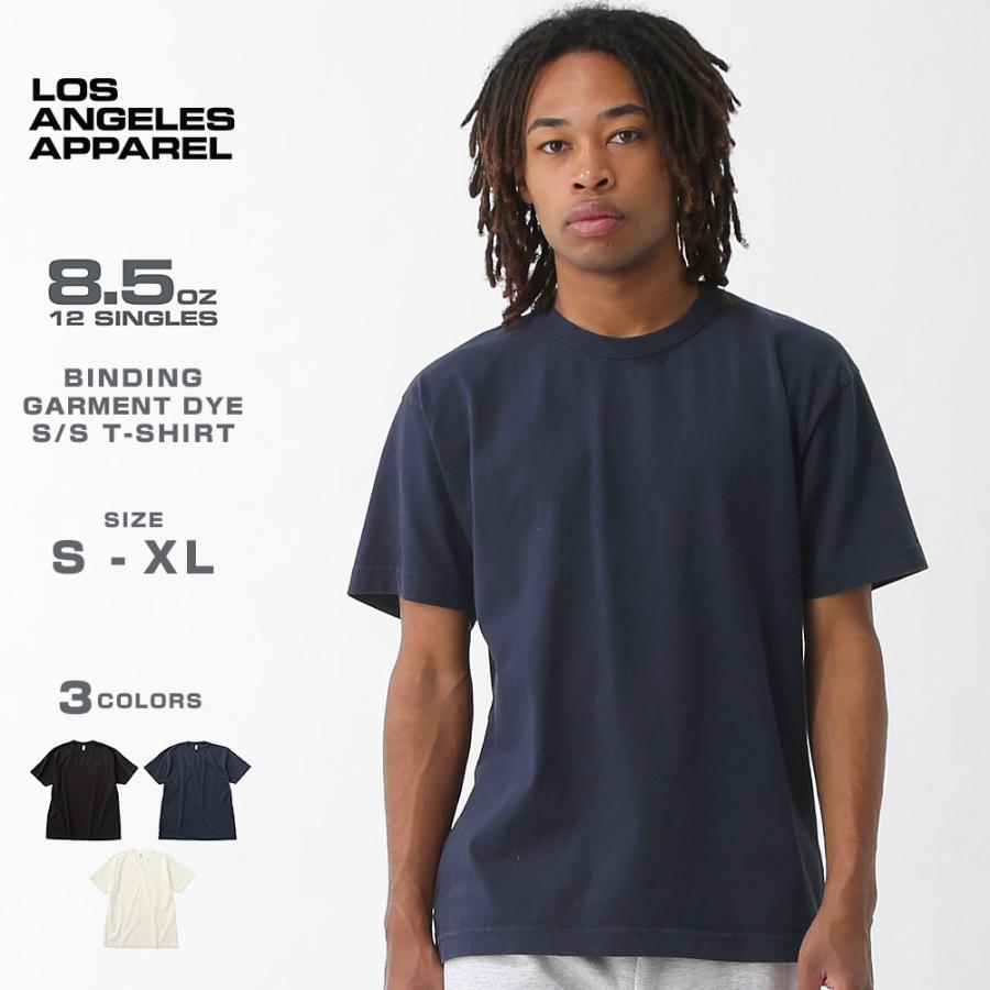 LOS ANGELES APPAREL ロサンゼルスアパレル Tシャツ 半袖 8.5 LOS ANGELES APPAREL ロサンゼルスアパレル Tシャツ 半袖 8.5