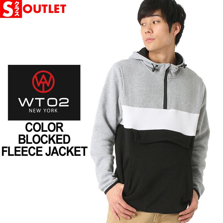 【Sランク】アウトレット 返品・交換・キャンセル不可｜WT02 ジャケット フリース ハーフジップ メンズ アノラックパーカー 17391-1540 ダブルティー02 : freshbox ...