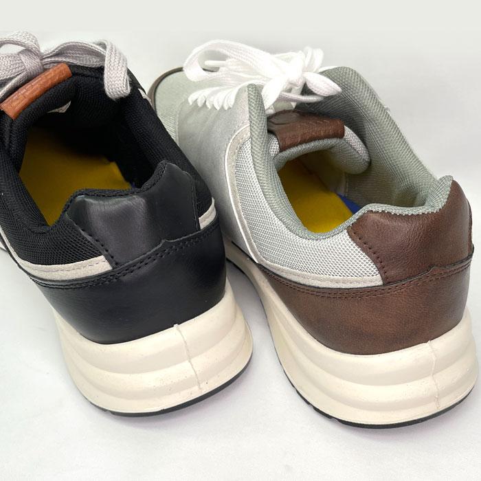 moz モズ メンズ スニーカー MOZ 厚底 軽量 幅広 クッション性 MZ 3227 : F-club - 通販 - Yahoo!ショッピング