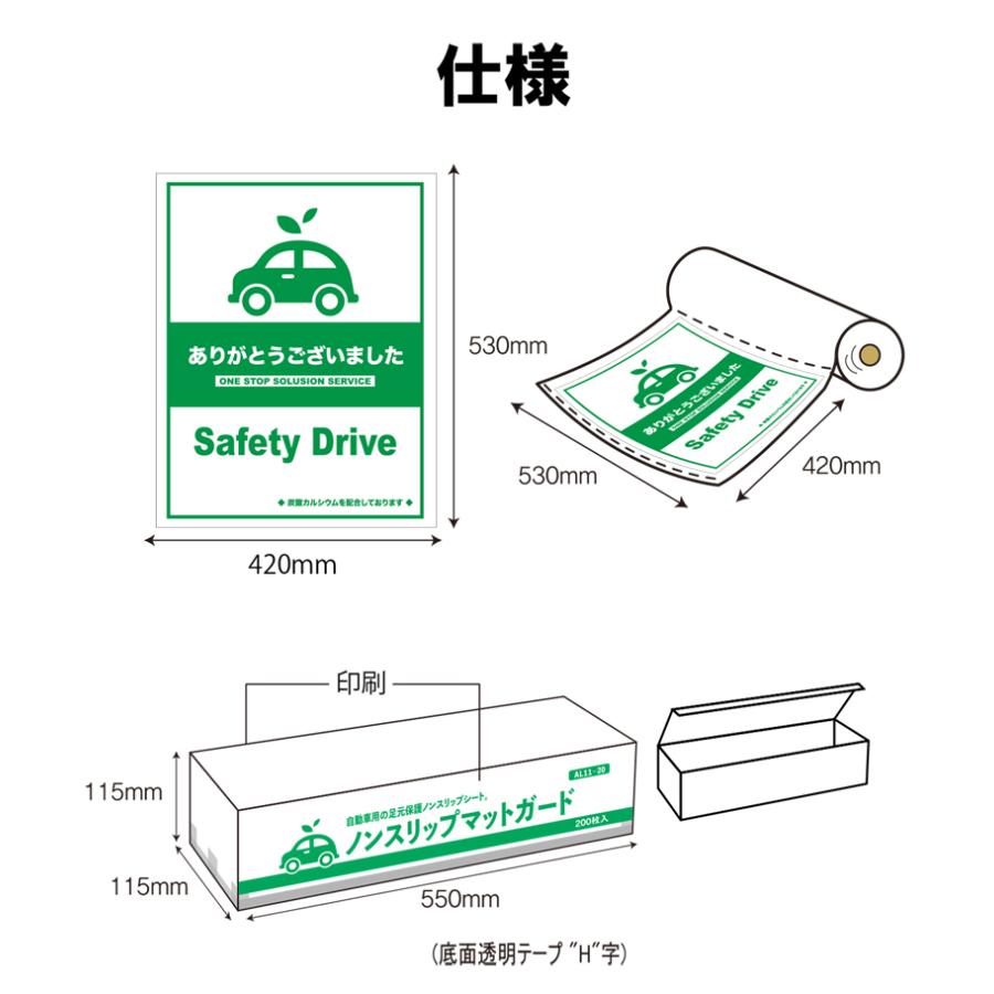 ノンスリップマットガード（ピタットガード） 200枚入 AL11-20 : ファクトリーデポ - 通販 - Yahoo!ショッピング