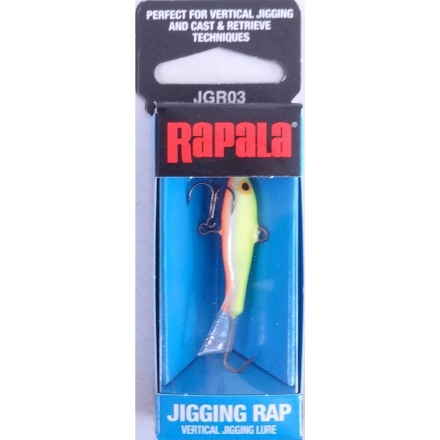 RaPaLa ラパラ ジギングラップ JGR3 3cm 6g JSFC ジャパニーズシルバー フローレセント チャートリュース 325019 ...