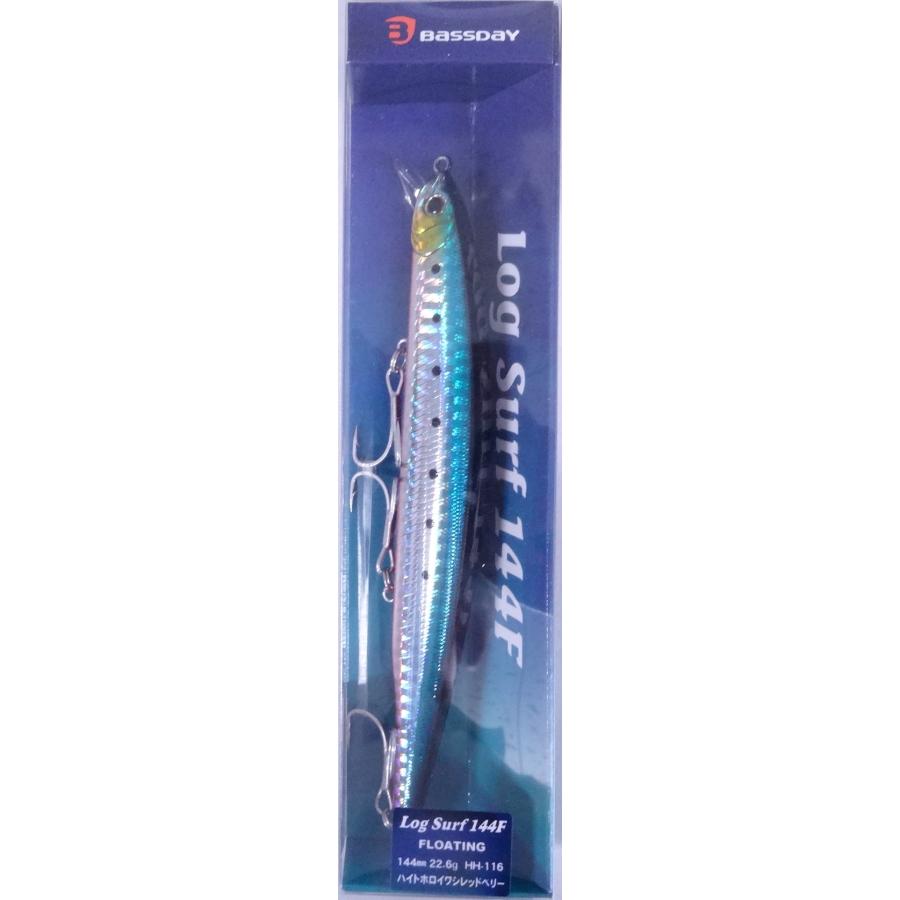 BassDay バスデイ ログサーフ 144F HH-116 ハイトホロイワシレッドベリー 234061 MZ-19搭載 : フィッシング エルドラド - 通販 - Yahoo!ショッピング