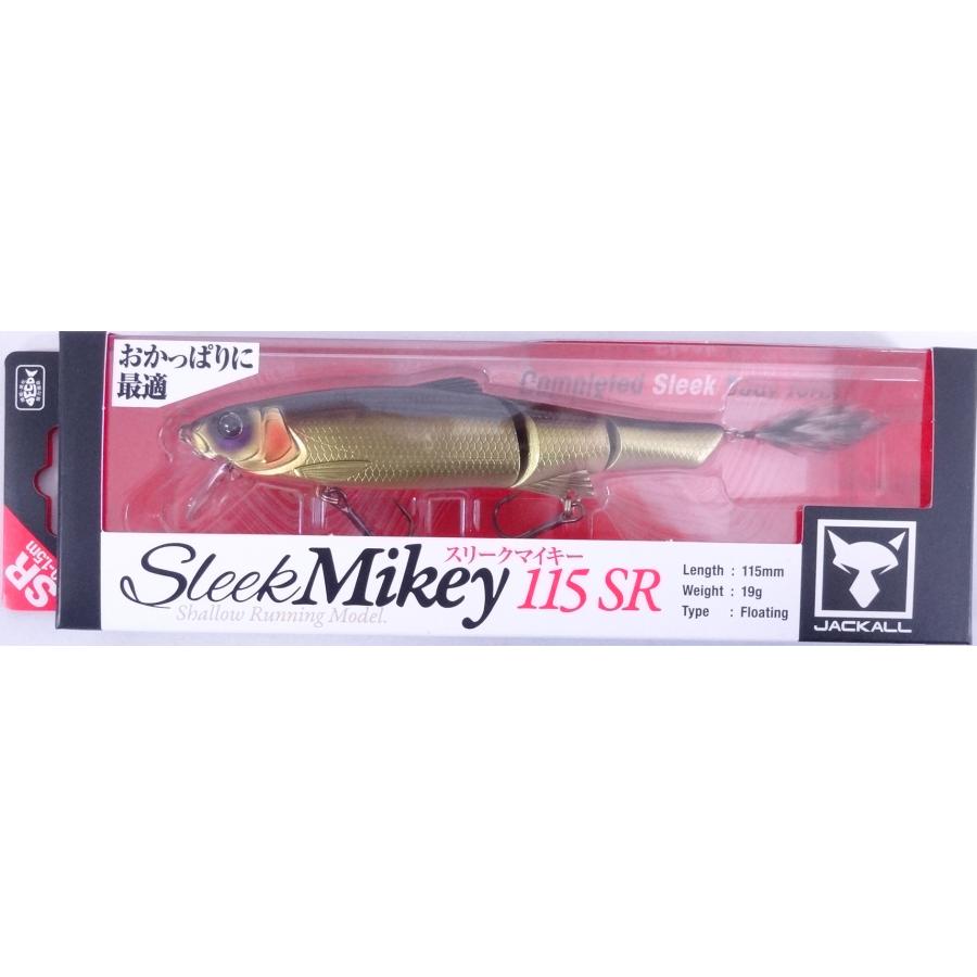 JACKALL ジャッカル スリークマイキー 115SR シャンパンゴールドブラック 250374 : フィッシング エルドラド - 通販 - Yahoo!ショッピング