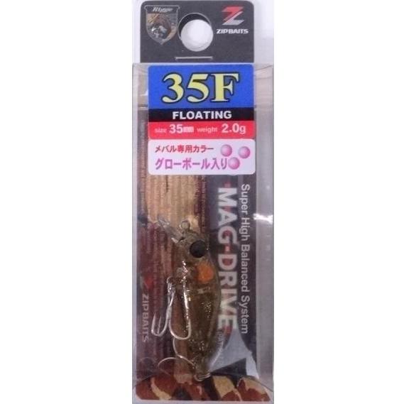 ZIP BAITS ジップベイツ リッジ 35F 275 クリアカブラ/RGラメ 139493 : フィッシング エルドラド - 通販 - Yahoo!ショッピング