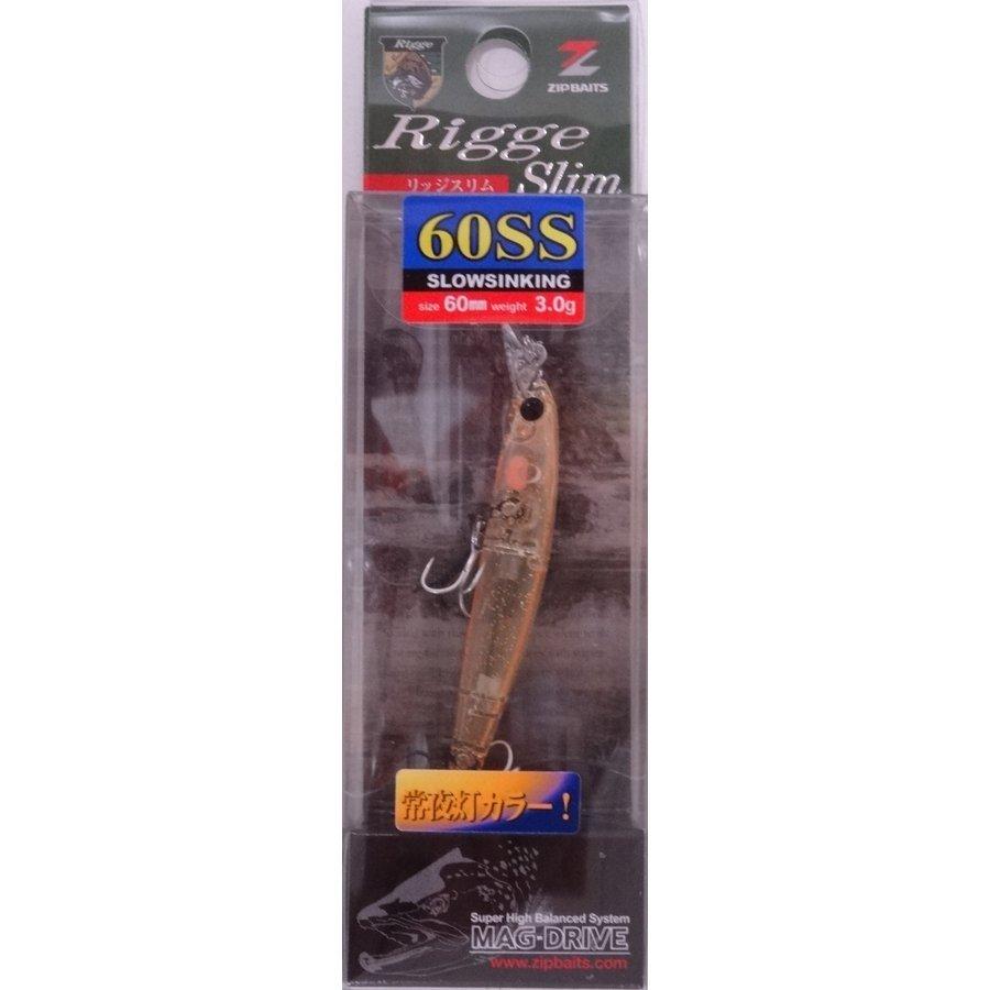 ZIP BAITS ジップベイツ リッジ スリム 60SS 248 クリアオレンジネオン/Gラメ 140222 : フィッシング エルドラド - 通販 - Yahoo!ショッピング