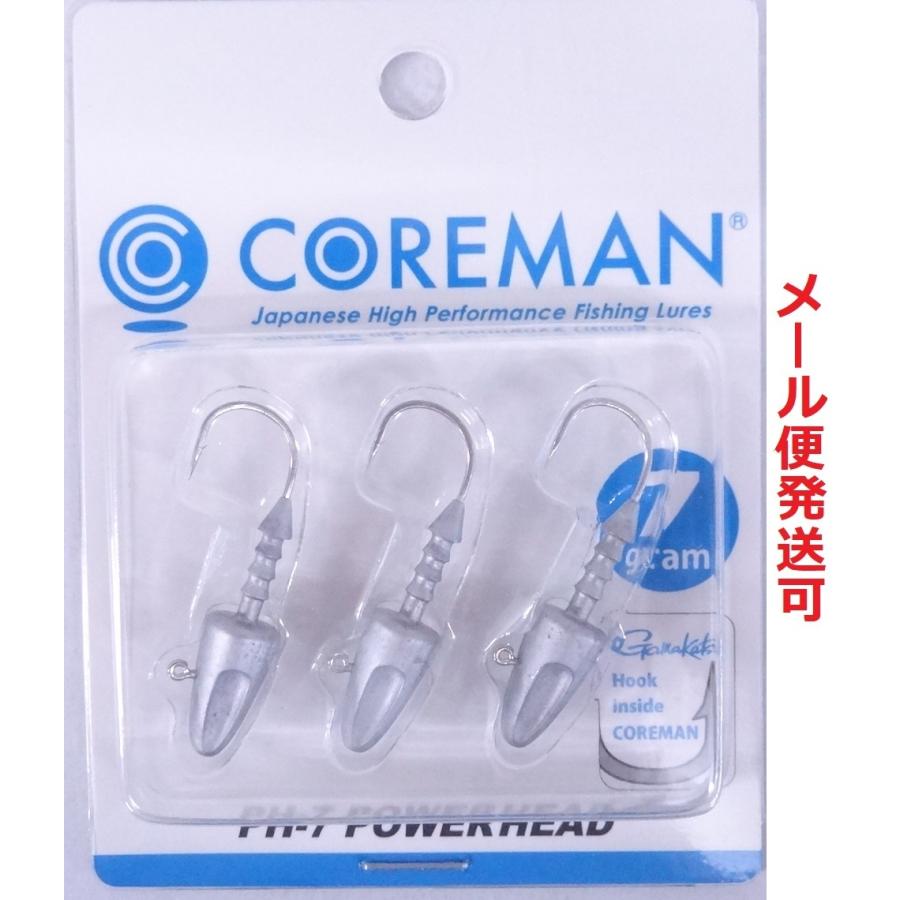 COREMAN（コアマン） PH-7 パワーヘッド 7g 919779 : フィッシング エルドラド - 通販 - Yahoo!ショッピング