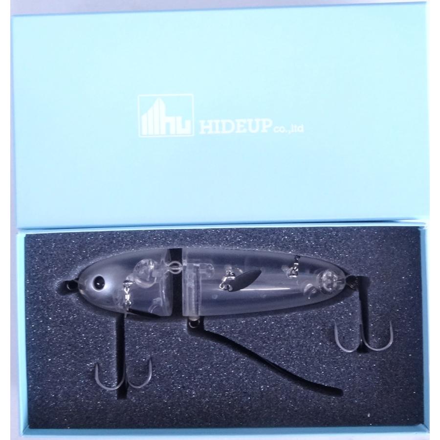 HIDEUP ハイドアップ ノタノタ Ver.CL 83 クリアー/ホワイトバック 752953 : フィッシング エルドラド - 通販 - Yahoo!ショッピング