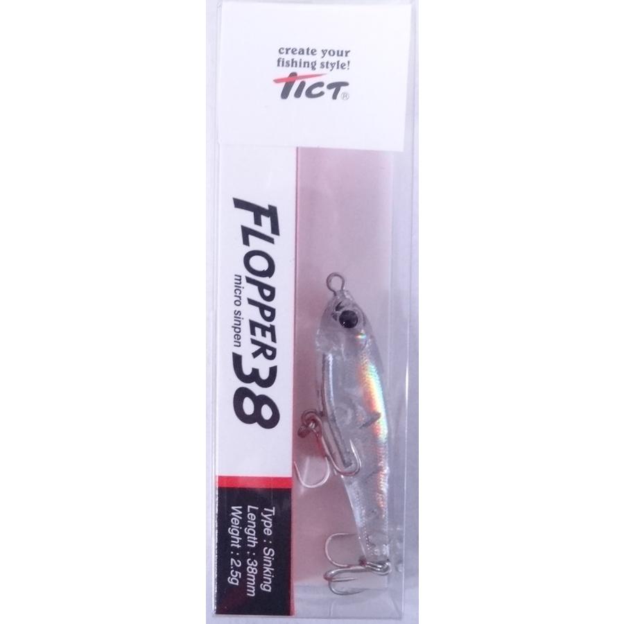 TICT ティクト フロッパー 38 01 クリアインナーホロ 220309 : フィッシング エルドラド - 通販 - Yahoo!ショッピング