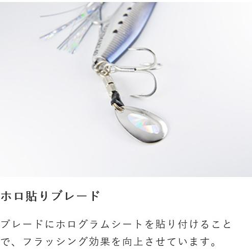 ハヤブサ ジャックアイ マキマキ 30g FS417 12.リアル魚鱗ブルーイワシ網目夜光 147572 : フィッシング エルドラド ...