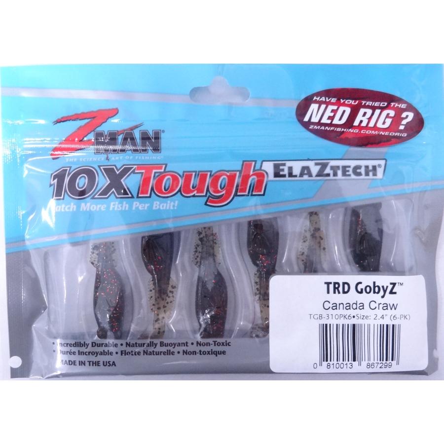 ZーMAN Z MAN TRD GobyZ 2.4インチ 310 カナダクロー 867299 ゴビーZ : フィッシング エルドラド - 通販 - Yahoo!ショッピング