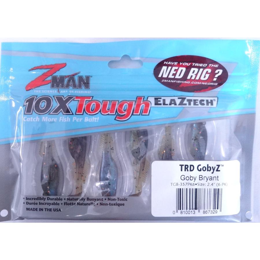 ZーMAN Z MAN TRD GobyZ 2.4インチ 357 Goby Bryant 867329 ゴビーZ : フィッシング エルドラド - 通販 - Yahoo!ショッピング