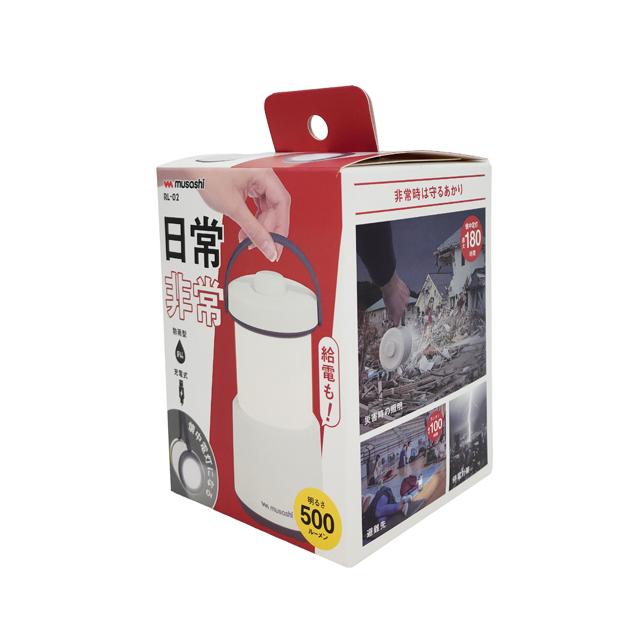 [RITEX][ムサシ]充電式ミニランタンプラス懐中電灯 RL-02/RL02 : F-Factory ヤフー店 - 通販 - Yahoo!ショッピング