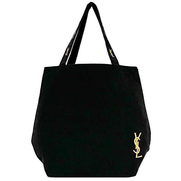 イヴ サンローラン トートバッグ ec-21611 ブラック 美品 キャンバス 中古 YVES SAINT LAURENT : ec-21611 : フリマハイクラス - 通販 - Yahoo ...
