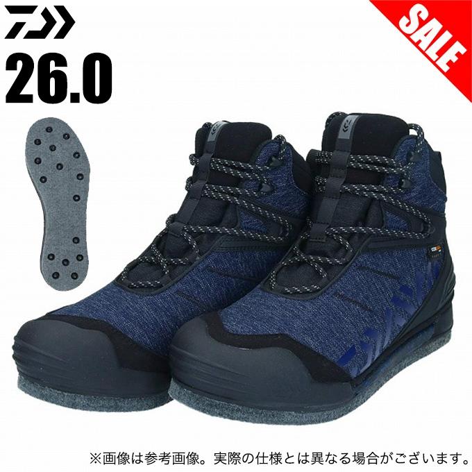 DAIWA（釣り） (7)【目玉商品】 ダイワ DS-2650CD (ネイビー／26.0) フィッシングシューズ/スパイクフェルトソール/フェルトスパイクシューズ : つり具のマルニシ ...