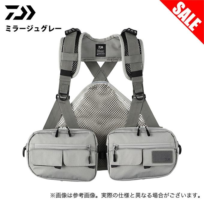DAIWA（釣り） 【目玉商品】 ダイワ DV-3522 (ミラージュグレー／F) ライトフィッシングベスト (フィッシングウェア) /(5) 【Σ01】 : つり具のマルニシYahoo ...