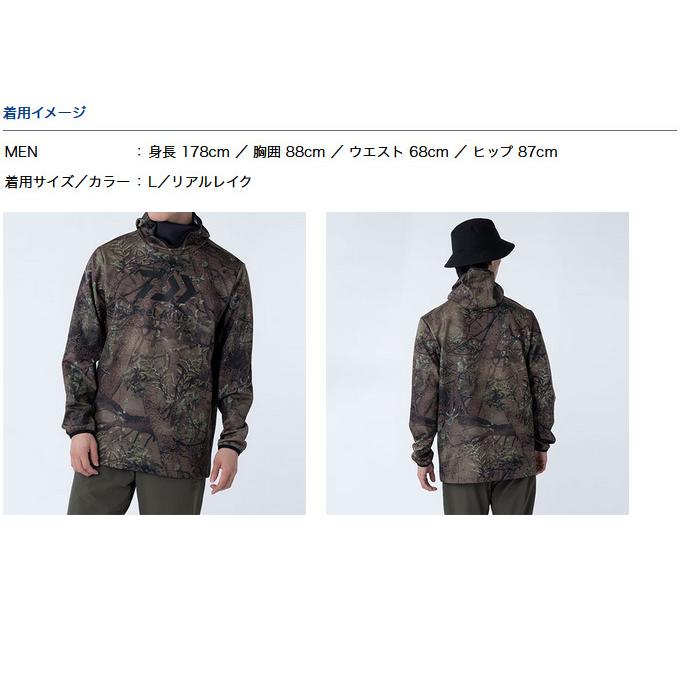 DAIWA（釣り） ダイワ DE-9221 (ブラック) ミドルゲームシャツフーディー (フィッシングウェア／2021年モデル) /(5) : つり具のマルニシYahoo!ショップ - 通販 ...