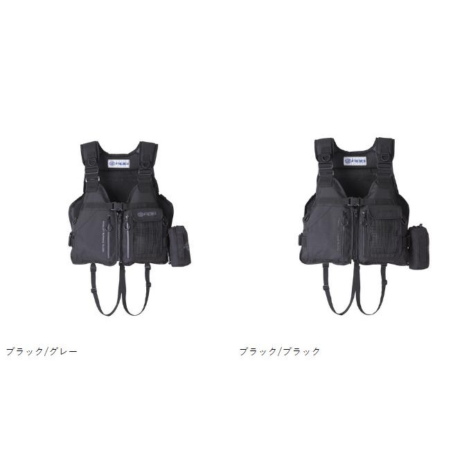 Rivalley 双進 リバレイ RBB ロックショアショートベスト 7661 (ブラック/グレー) (フィッシングベスト／2023年春夏モデル) /(5) : つり具のマルニシYahoo!店 ...