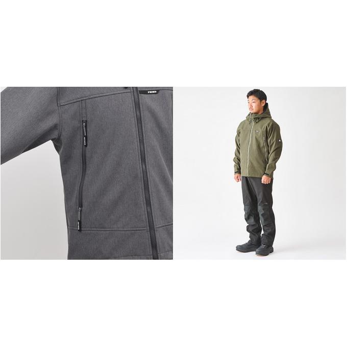 Rivalley 双進 リバレイ 7688 (杢ブラック／M) RBB ウィンドガードフーディII (フィッシングウェア・ジャケット) /24AW /(5) : つり具のマルニシYahoo!店 ...