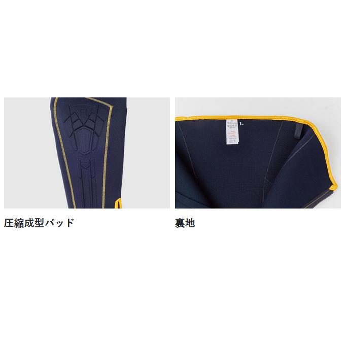 【取り寄せ商品】 がまかつ GM5820 (ブラック/ゴールド／ML) 鮎タイツ(2mm厚) (タイツ・鮎用品／2022年春夏モデル) /(c ...