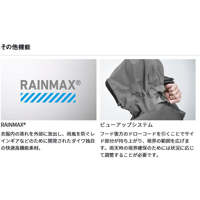 DAIWA（釣り） ダイワ DW-3523 (ブラック／XL) レインマックス(R)ウィンタースーツ (防寒着・フィッシングウェア／2023年秋冬モデル) /23AW /(5) 【Σ02 ...
