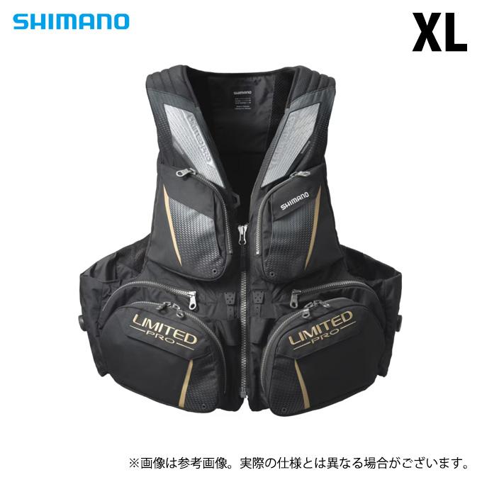 シマノ VF-110X (リミテッドブラック／XL) フローティングベスト リミテッドプロ (フローティングベスト／2024年秋冬モデル ...