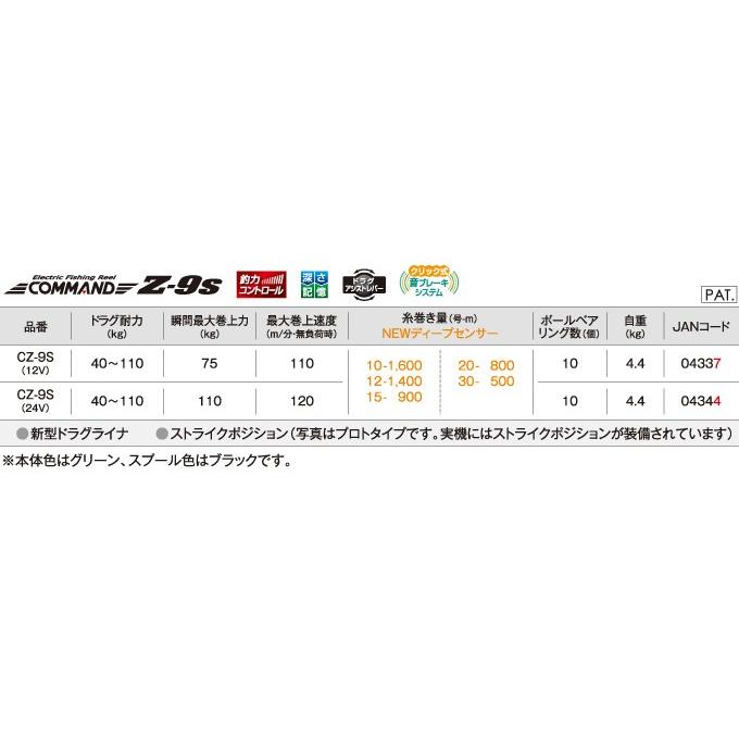 ミヤエポック 【取り寄せ商品】 ミヤマエ (ミヤエポック) コマンドZ-9S(COMMAND Z-9S) (品番：CZ-9S)(電源：DC-12V)(9) 【Σ01】 : つり具のマルニシ ...