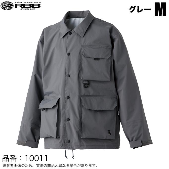 Rivalley 双進 RBB SC レインジャケット 品番：10011 (グレー M) レインウェア /(5) 【Σ02】 : つり具のマルニシWEB店2nd - 通販 - Yahoo!ショッピング