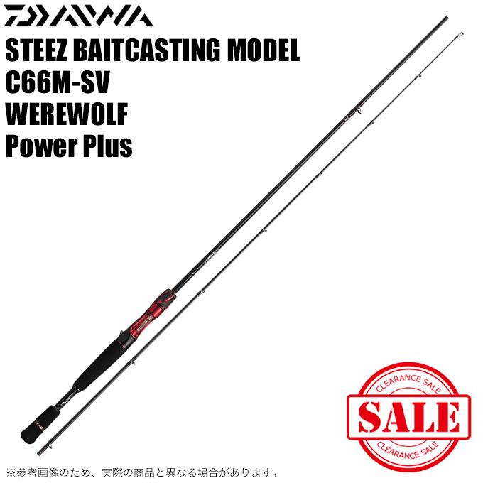 DAIWA（釣り） 【目玉商品】ダイワ スティーズ C66M-SV WEREWOLF [Power Plus] ベイトモデル (バスロッド) 2022年モデル/ウェアウルフパワープラス /(5 ...