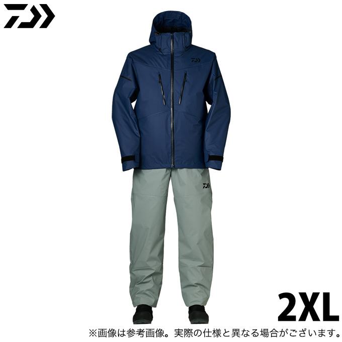 【取り寄せ商品】 ダイワ DW-9022 (ディープブルー／2XL) PVCオーシャンサロペットウインタースーツ (フィッシングウェア／2022年秋冬モデル) /22AW /(c ...