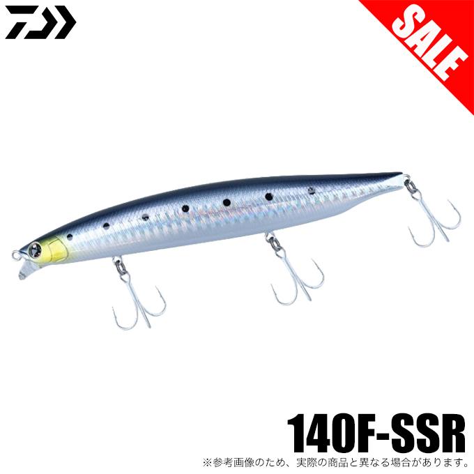 DAIWA（釣り） 【目玉商品】ダイワ ショアラインシャイナーZ バーティス R 140F-SSR (レーザーマイワシ) シーバスルアー/ミノー /(5) 【Σ01】 : つり具のマルニシ ...