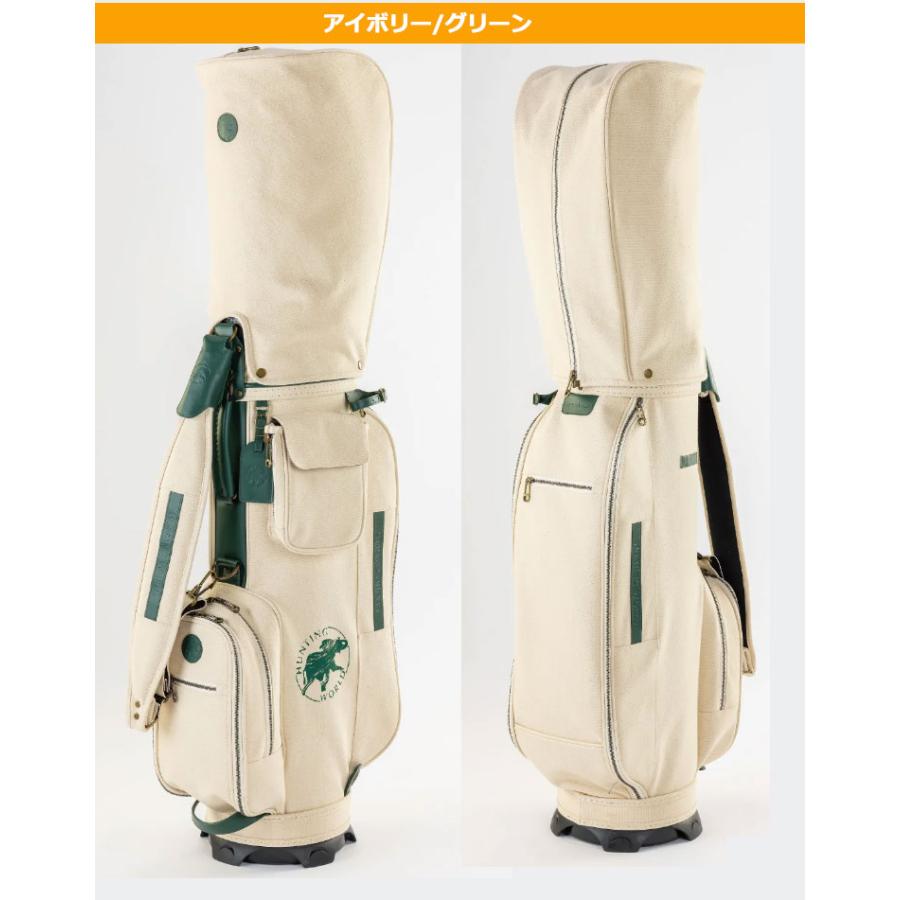 Hunting World ハンティング・ワールドHW-003 帆布 キャディバッグ [9型/4.0kg] キャディーバッグ : F-NET GOLF Yahoo!店 - 通販 - Yahoo ...