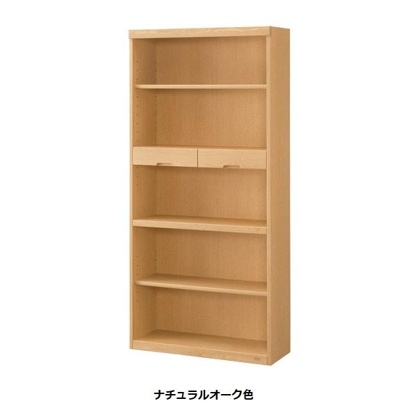 浜本工芸 [開梱設置送料無料] 純国産品 オープンタイプ No.8600書棚A (W85) 素材：ナラ材 塗色：3色対応 (NA/DA/CA) : F-ROOM - 通販 - Yahoo!ショッピング