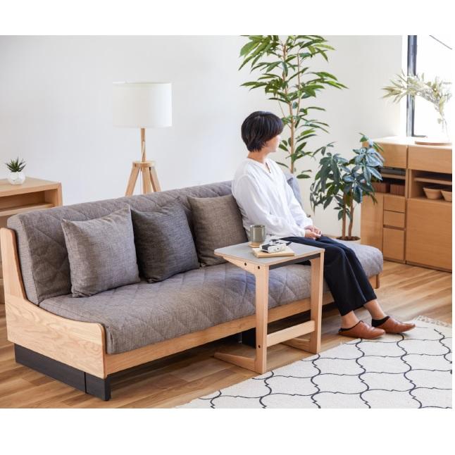 Meuble モーブル製 42 サイドテーブル MST-231 木部3色対応：OK-NA・OK-VN・OK-BR 天板：メラミン化粧板 送料無料（玄関前配送） : F-ROOM - 通販 ...