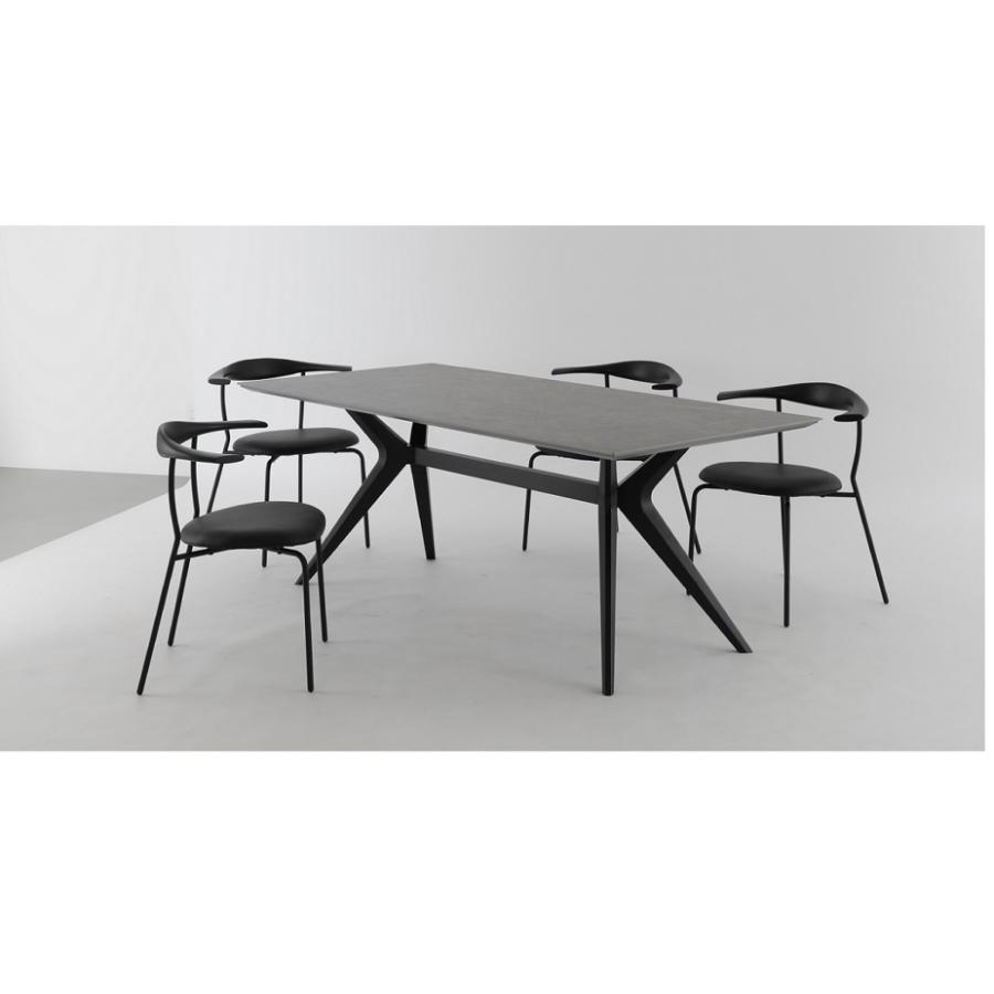 [開梱設置送料無料/レビュー特典有] フェイム / FAME 180テーブル 天板：セラミック 脚：ラバーウッド材他 天板：3色対応 脚：4色 ...