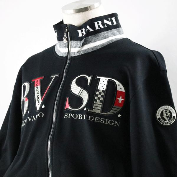 バーニヴァーノ LLサイズ トラックジャケット ブルゾン BAW-MST-4840 BZ BARNI VARNO 秋 冬 プレゼント ギフト 30代 40代 50代 60代 バーニバーノ ...