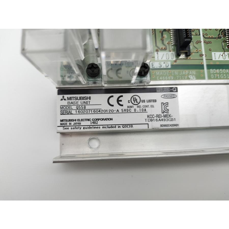 三菱電機 シーケンサMELSEC-Qシリーズ増設ベースユニッ Q55B : KTA - 通販 - Yahoo!ショッピング
