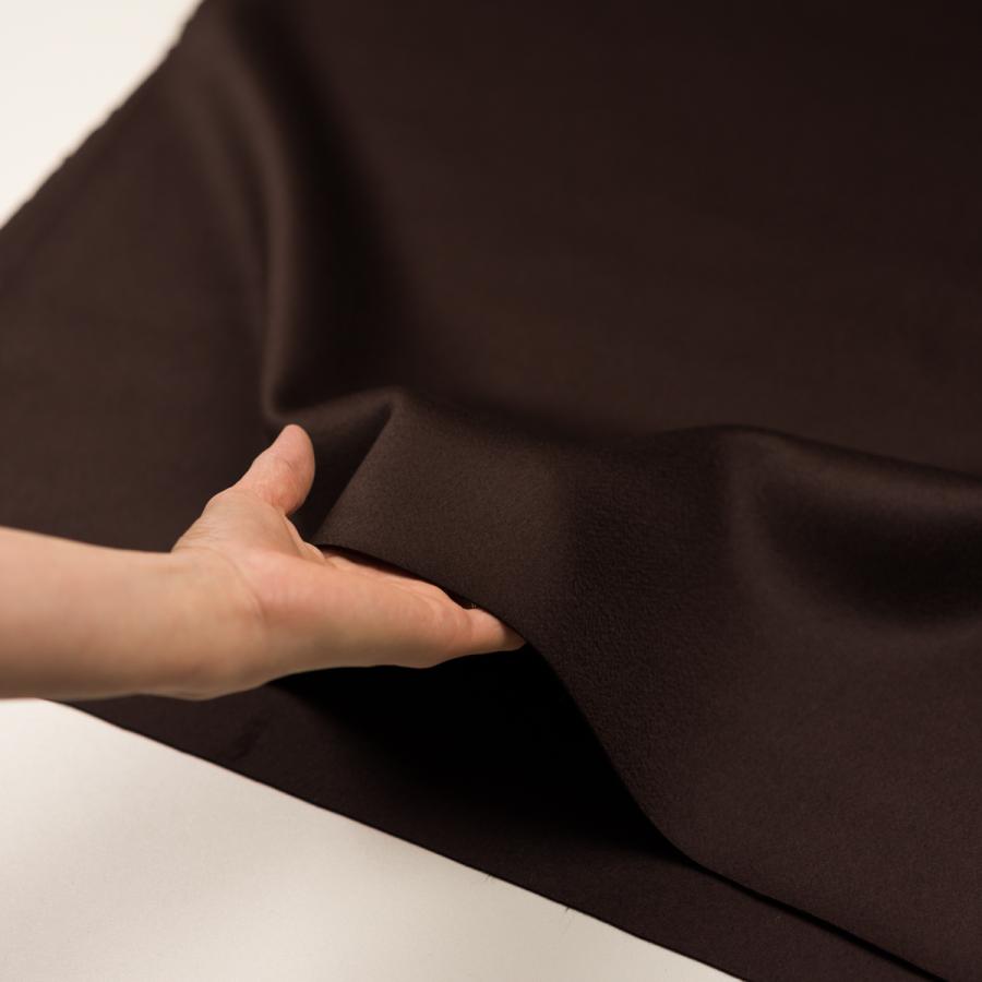 【アウトレット】ウール×無地(チョコレート)×Wフェイス・ビーバー : 232748 : fab-fabric sewing studio ...