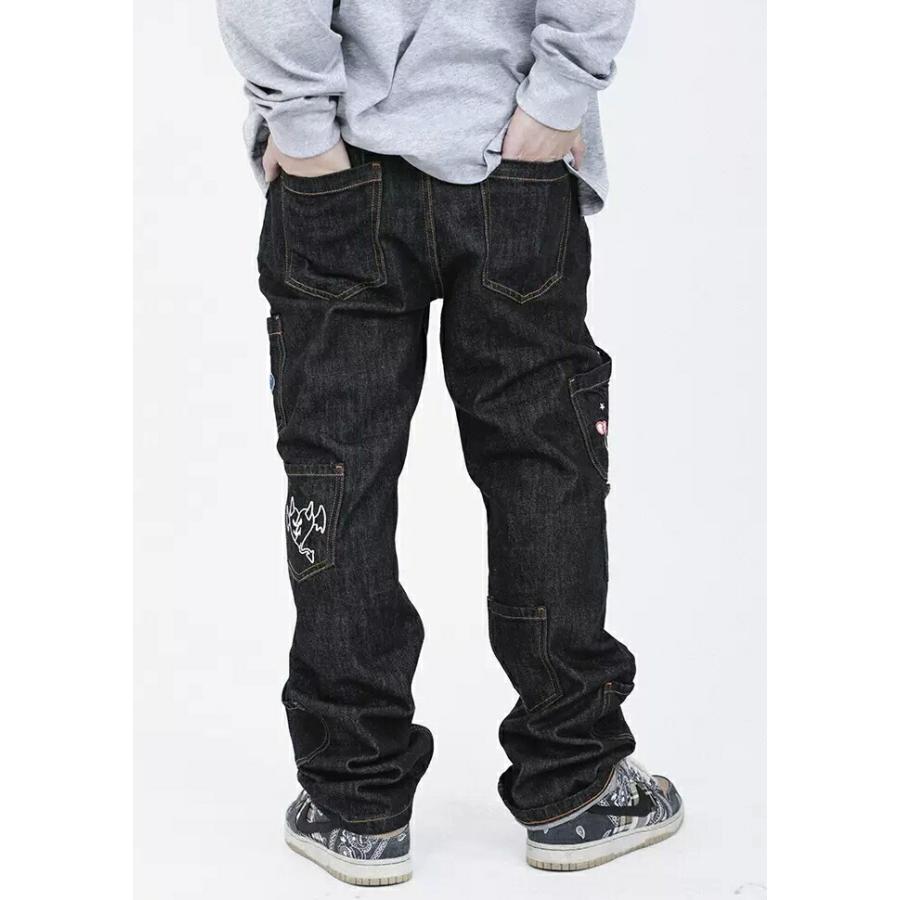 CASHRULES キャッシュルールズ Pocket Embroidery Pants デニム CASHRULES キャッシュルールズ Pocket Embroidery Pants デニム