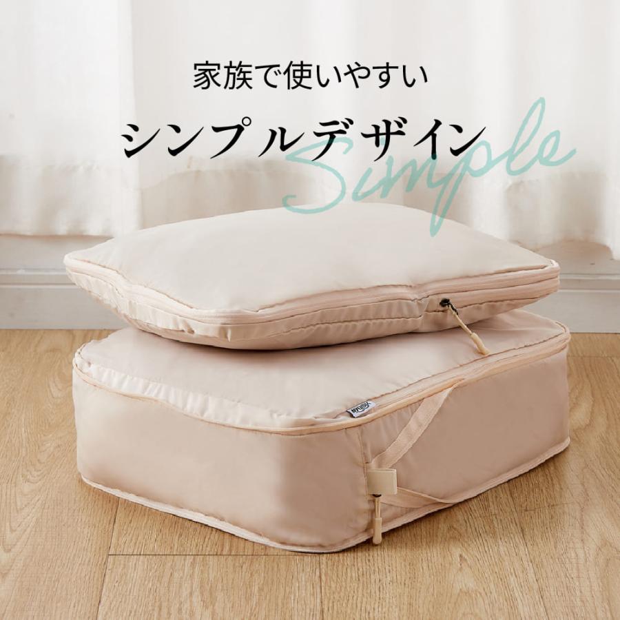 トラベルポーチ 圧縮 【L2枚セット】 トラベルポーチセット 旅行 収納 衣類収納 圧縮バッグ ポーチ おむつ 圧縮袋 かわいいおしゃれ パッキング : FABOMI ヤフー店 - 通販 ...