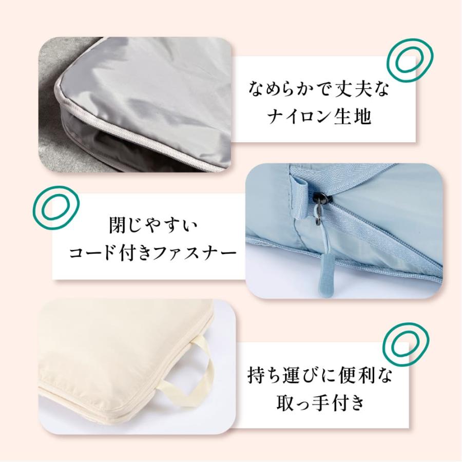 トラベルポーチ 圧縮 【ML2枚セット】 トラベルポーチセット 旅行 収納 衣類収納 圧縮バッグ ポーチ おむつ 圧縮袋 かわいいおしゃれ パッキング : FABOMI ヤフー店 - 通販 ...