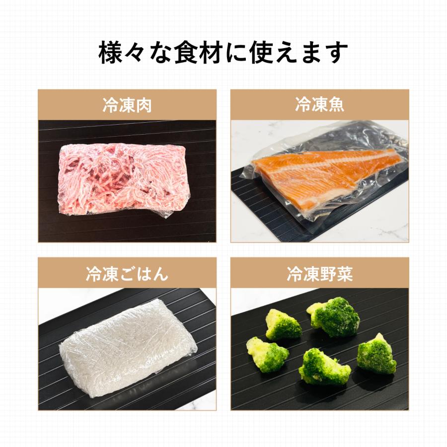 解凍プレート 3mm Lサイズ 急速解凍 プレート 解凍 冷凍 粗熱取り 冷凍食品 冷凍ごはん お弁当 まな板 時短 粗熱 家庭用 肉解凍 アルミ スピード解凍 : FABOMI ヤフー店 ...