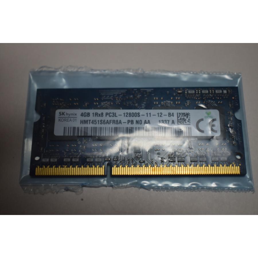 SK hynix SKhynix 4GB*1枚 PC3L-12800S(DDR3L-1600) SO-DIMM ノートパソコン用メモリ型番:HMT451S6AFR8A-PB : ファクトリー ...